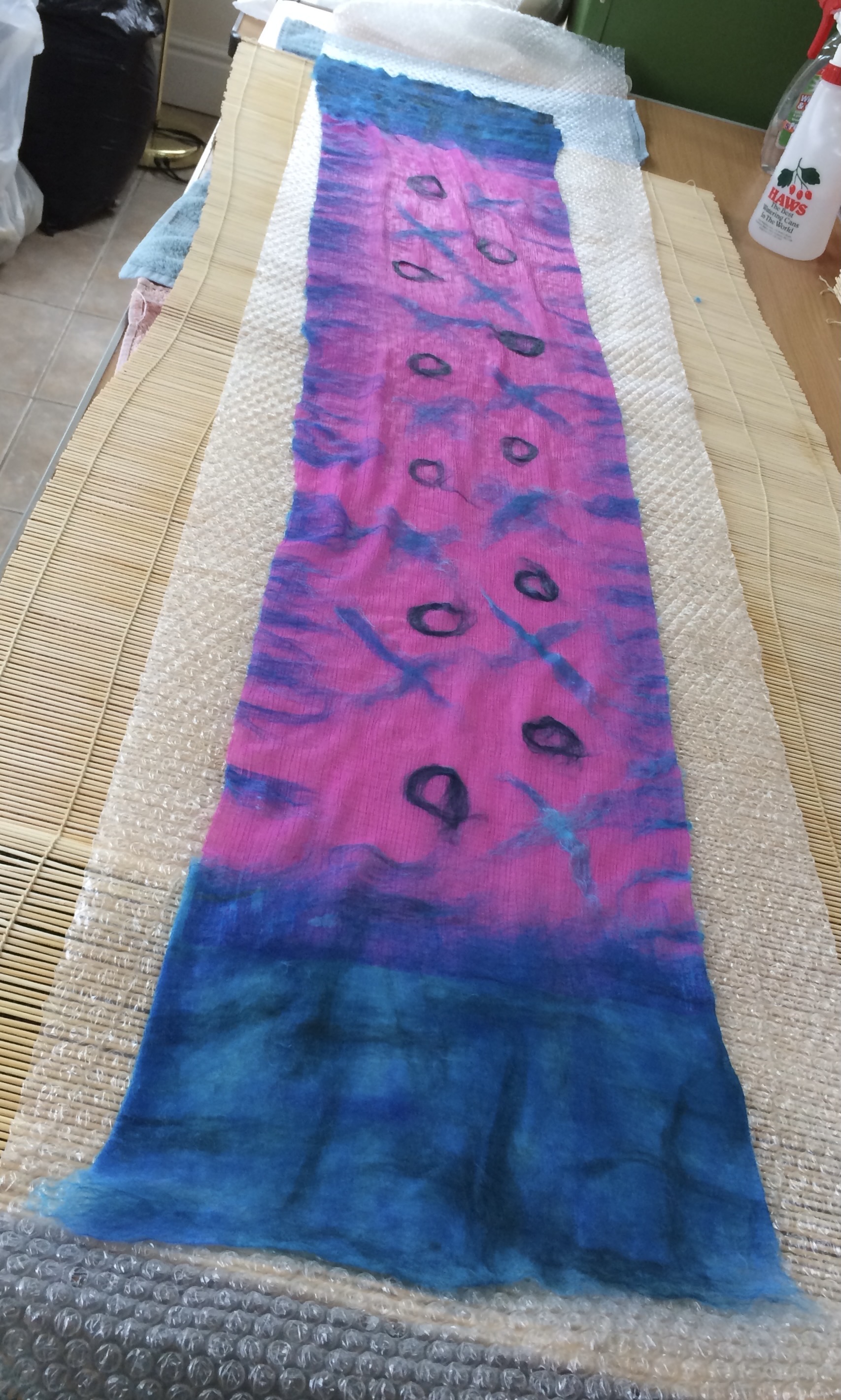 Nuno Felt Scarf – Beechwood Crafts